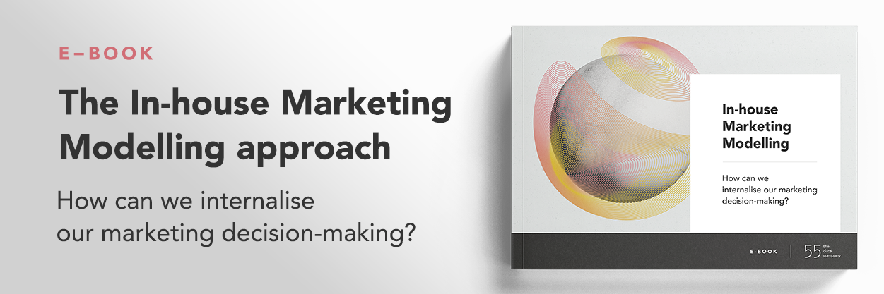 fifty-five E-Book on our In-house Marketing Modeling approach
